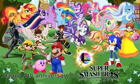 Smash Ultimate 4th Anniversary By User15432 On Deviantart