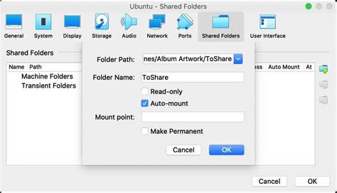 How To Share Folders Between Your Ubuntu Virtualbox And Your Host Machine
