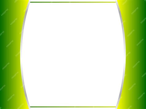 Premium Vector Gradient Side Design With Silver Outline Frame Vector