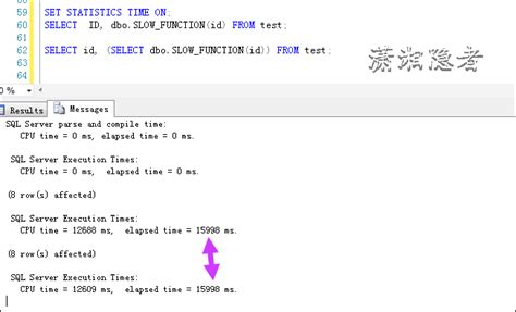 Sql Server的优化器会缓存标量子查询结果集吗 Csdn博客