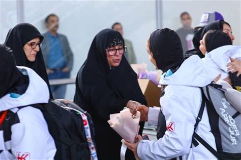 کمیته ملی المپیک استقبال نائب ریس کمیته ملی المپیک از تیم ملی دختران