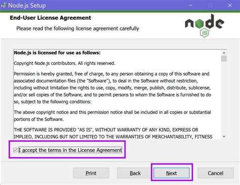 Wendi S Web Node JS Installation