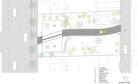 Arch Wall House naf architect design Inc 広島東京を拠点に活動する一級建築士中薗哲也