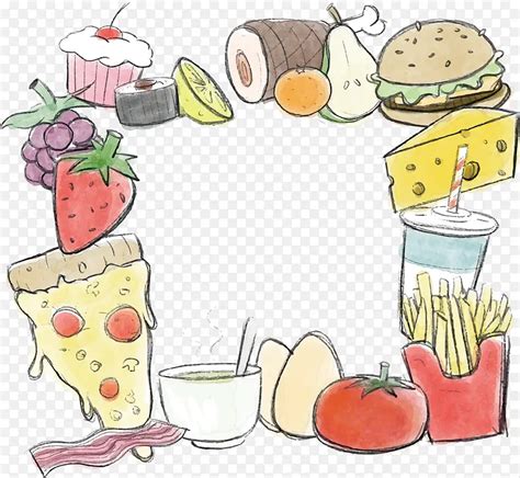 水果零食披萨大集合PNG图片素材下载 图片编号ybewnboq 免抠素材网