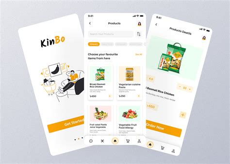 Grocery Mobile App Ui Design On Behance