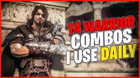 Bdo 14 Warrior Combos I Use Daily Youtube
