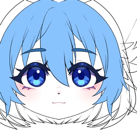 Cry Sama♦️ Your Valf Overlord 🐺🩸🖤 On Twitter Deep Blue Eyes 3 💙 Wip