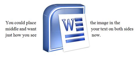 MJ How To Change The Layout Text Wrapping Of An Image Photo Picture In MS Word