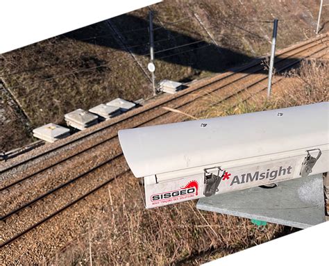 aimsight camera based remote monitoring system sisgeo rail