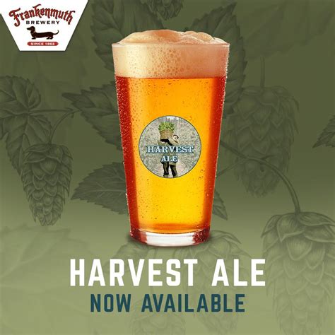 Now on Tap: Harvest Ale 2016 - Frankenmuth Brewery