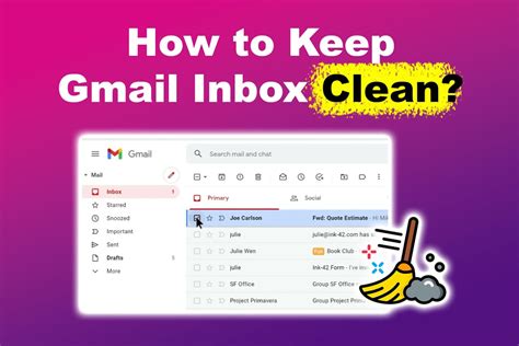 Ways To Clean Your Gmail Inbox Proven Effective Portfolink