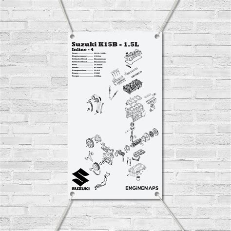 Suzuki K15b 15l Exploded View Banner Enginemaps