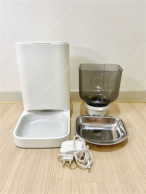 바램펫 밀리 자동급식기 1회 사용 반려동물 중고나라
