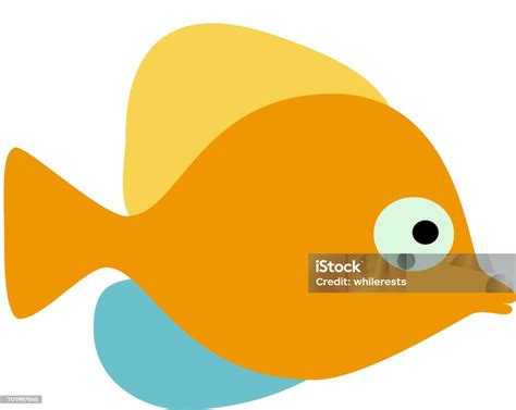 可愛的魚向量插圖圖示設置魚平面樣式向量插圖魚圖示隔離熱帶魚海魚水族館魚設置在白色背景上孤立海色平面設計魚向量圖形及更多下面圖片 Istock