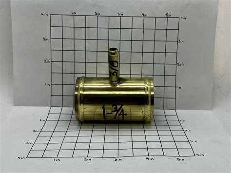 Hose Tee 1 3 4 With 3 8 Stem Stealth Conversions