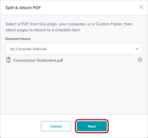 Split A PDF Into Multiple Documents In Command KW Answers