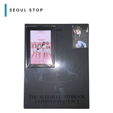 BLACKPINK 4 1 THE ALBUM Photobook Limited Edition WITH POB