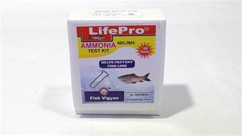 Portable Ammonia Testing Kit For Biofloc Aquarium Aquaculture Packaging Type Box At ₹ 850
