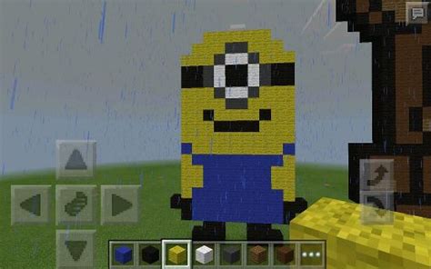 Minion Pixel Art Minecraft Amino