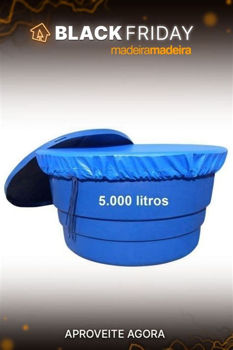 Capa para Caixa D Água de 5000 Litros MadeiraMadeira Visor