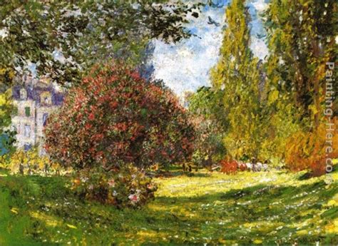 Claude Monet The Park At Monceau Painting Best Paintings For Sale