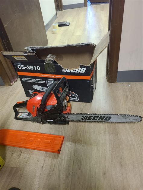 Echo Cs 3510 16 Gas Rear Handle Chainsaw Orange 743184021651 Ebay