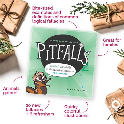 Pitfalls A Quick Guide To Identifying Logical Fallacies For Families — Picture Book Apologetics