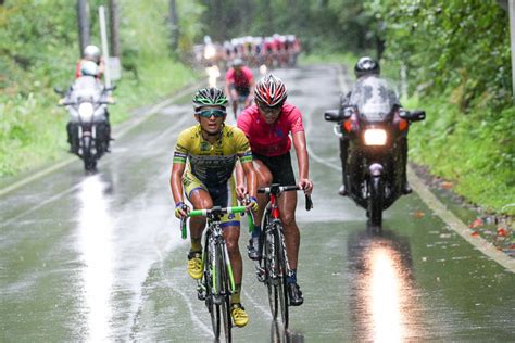 11周目、メイン集団から追走に出た吉田優樹（日本大）、馬渡伸弥（鹿屋体育大）に吉田悠人（日本大）が追いつく Cyclowired