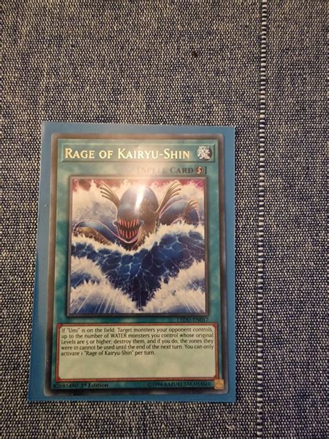 Yugioh Card Rage Of Kairyu Shin DP KR Korean Ver OFF