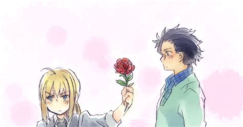 Fatezero 全陣営＋αでバレンタイン！ ももじのマンガ 仲良し万歳 みんなかわいいい 槍が天使すぎてつらい