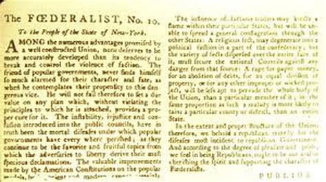 Federalist Papers Important American Documents