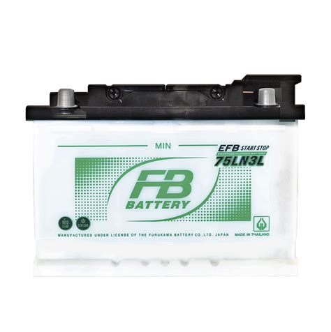 Battery Fb Efb 75ln3 Efb Enhanced Flooded Battery Type 12v 75ah