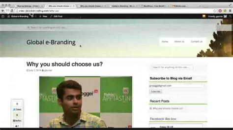 How To Set Up A Wordpress Website YouTube
