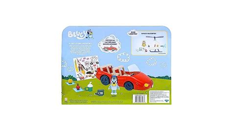 Bluey Vehicle And Figure Pack Escape Convertible With 25 Inch