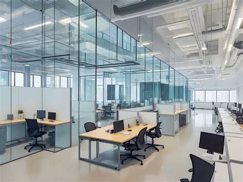 modern and sleek office space perfect for a professional setting
