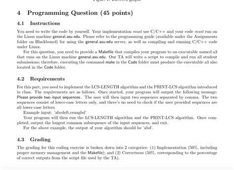 Solved Programming Question Points Instructions Chegg Com