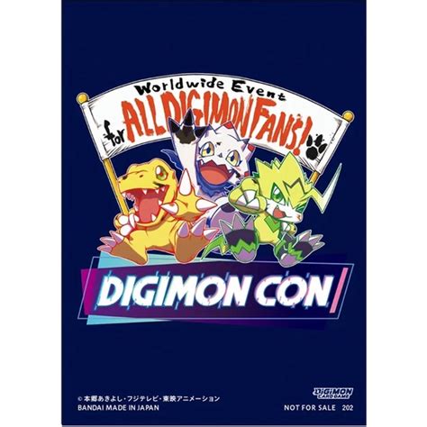 Last Digimon Card Game Digimon Con Sleeve Limited Edition Shopee