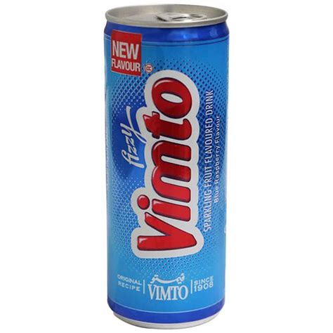 Vimto Blue Raspberry Flavored Sparkling Fruit Flavoured Drink Can 6 X 250 Ml Buy Online In Sri