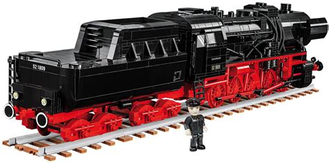 Drb Class 52 Steam Locomotive With Coal Wagon Brick Model Cobi 6282