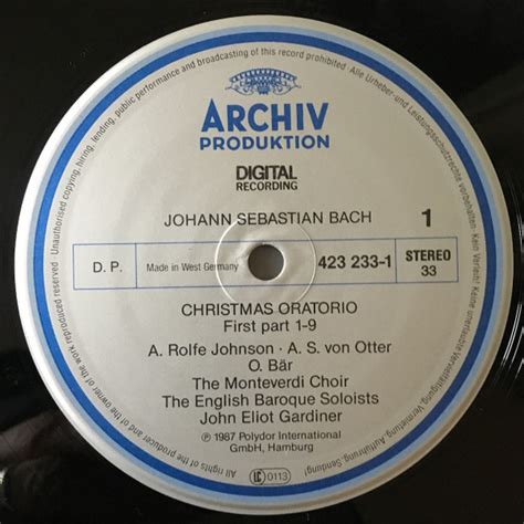 Christmas Oratorio Weihnachtsoratorium Oratorio De Noël De Johann