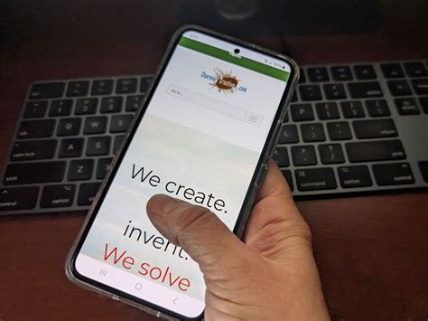 Thumb Friendly Mobile Navigation CHARENE CREATIVE Web Design