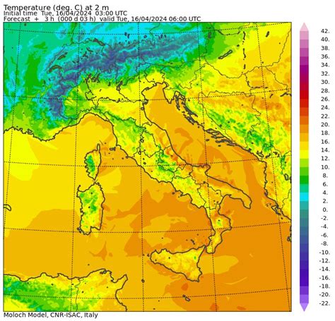 Meteo Le Temperature Minime Di Oggi 23°c A Pescara