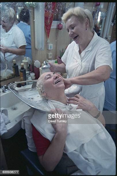 Barber Washing Hair Photos And Premium High Res Pictures Getty Images