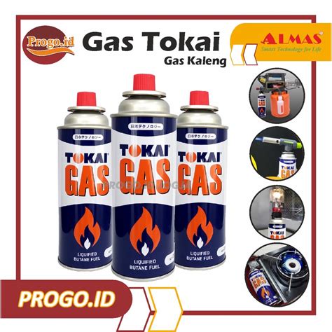 Jual Gas Kaleng Refil Isi Ulang Kompor Portable Tokai 235 Gram Tabung Gas Kaleng Portable