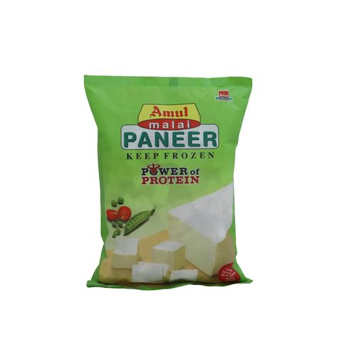 Amul Frozen Paneer Cheese 1kg Shop More Pay Less