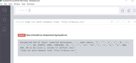 Neo4j Admin Import Successful But No Data Shown In Database Import