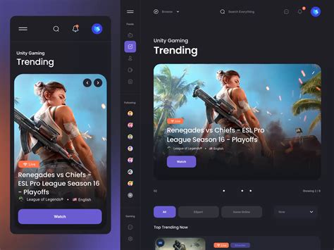 Unity Gaming Ii By Anton Tkachev For Ui8 On Dribbble