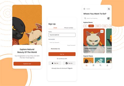 Daily Ui Design Mobile App Ui Design Uiux Behance