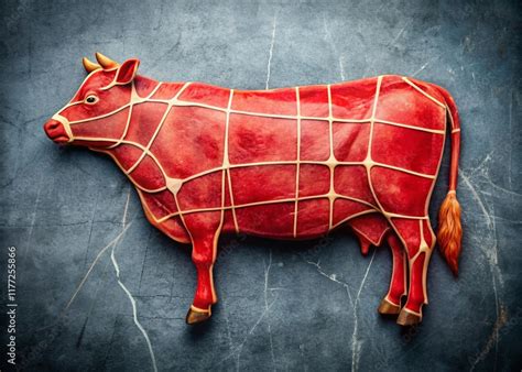 Ilustración De Stock Beef Cuts Chart A Comprehensive Guide To Prime