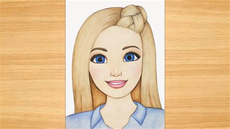 How To Draw A Barbie Step By Step At James Winkel Blog
